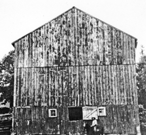 Barn Raising in 1843 | Fitchburg Historical Society